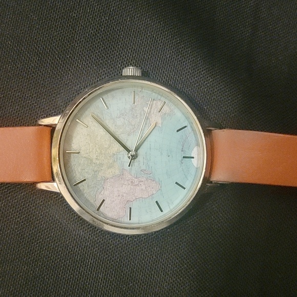 world map | Accessories | World Map Watch | Poshmark